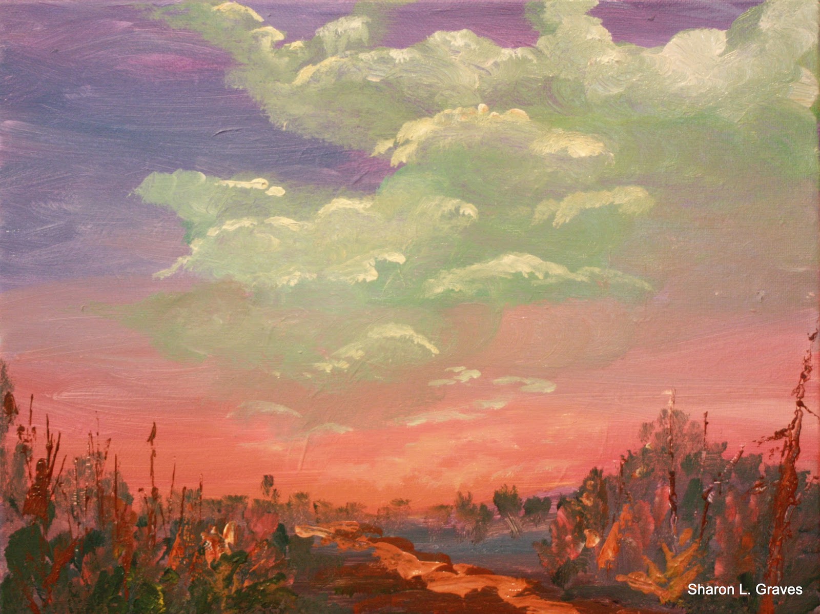 Fine Nature Art by Sharon Graves: Trying to Find My Voice - Literally!