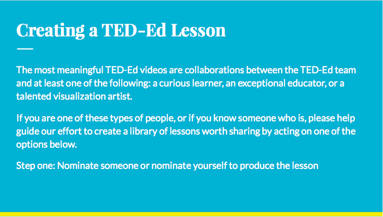 The TED-Ed Lesson: How TED-Ed Lessons Are Made
