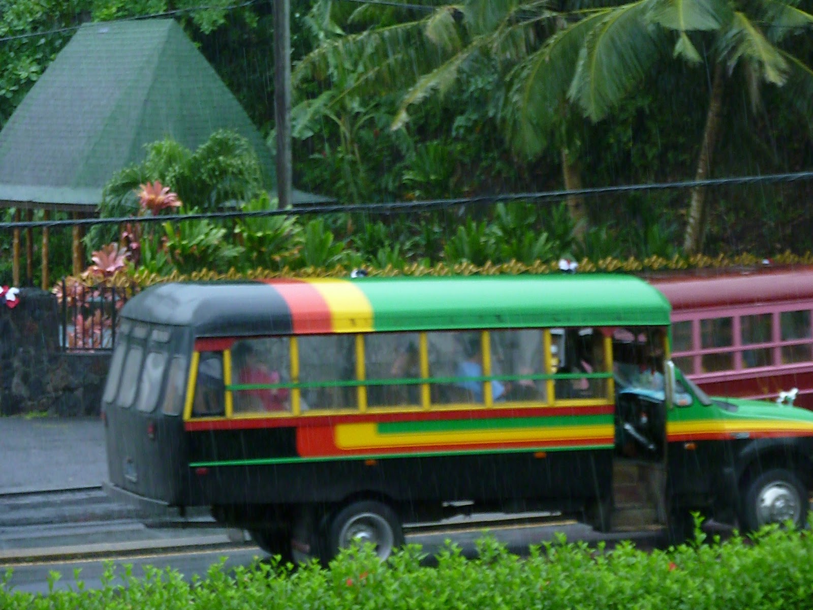Changes in Latitudes, Changes in Attitudes: Aiga buses