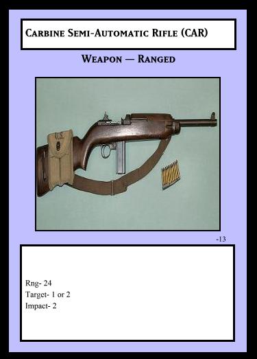 Doug's Land of the Dead: ATZ Equipment Cards