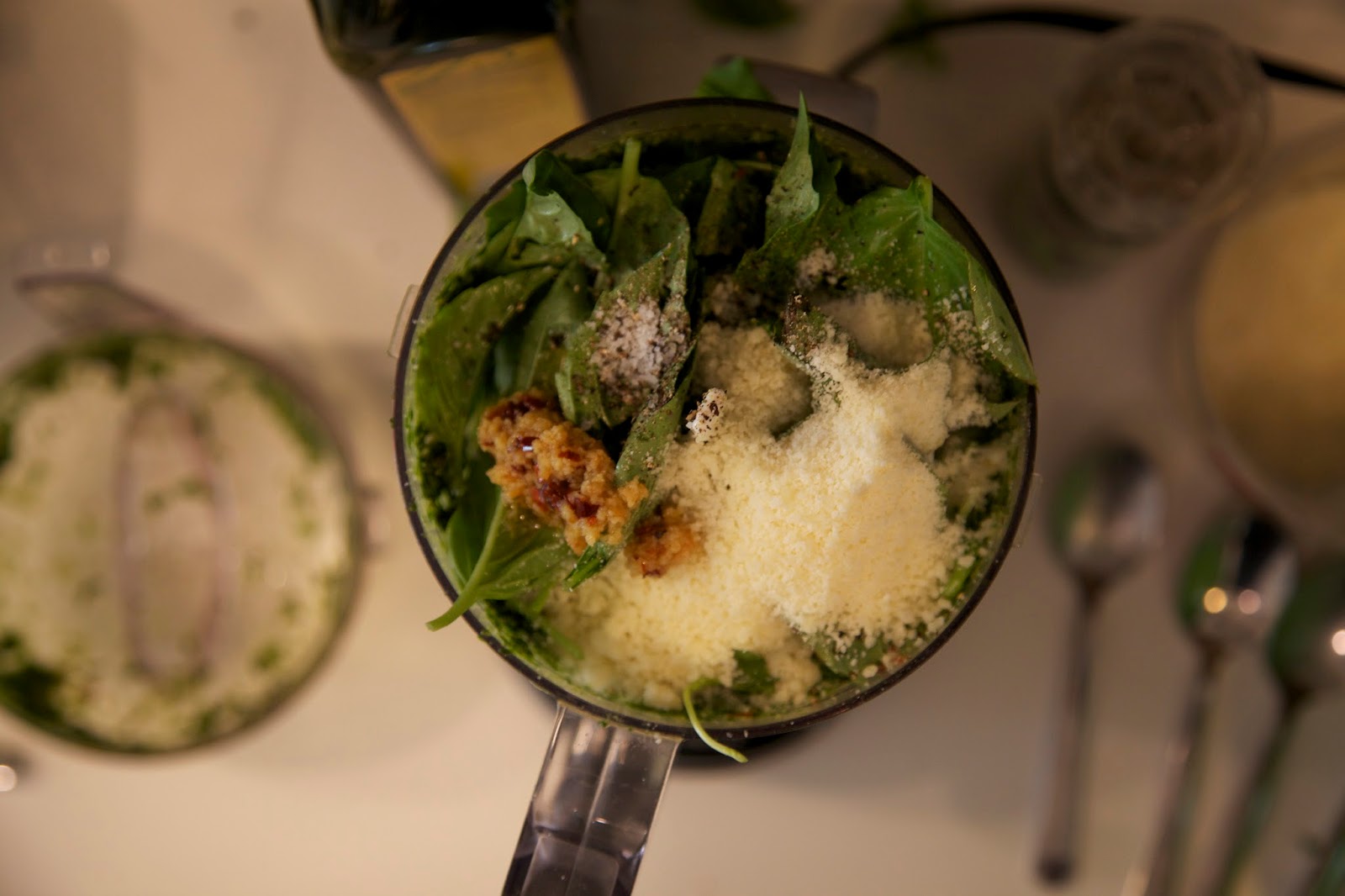 Juan and Cheese: Spicy Pesto + Old Quebec Vintage Cheddar