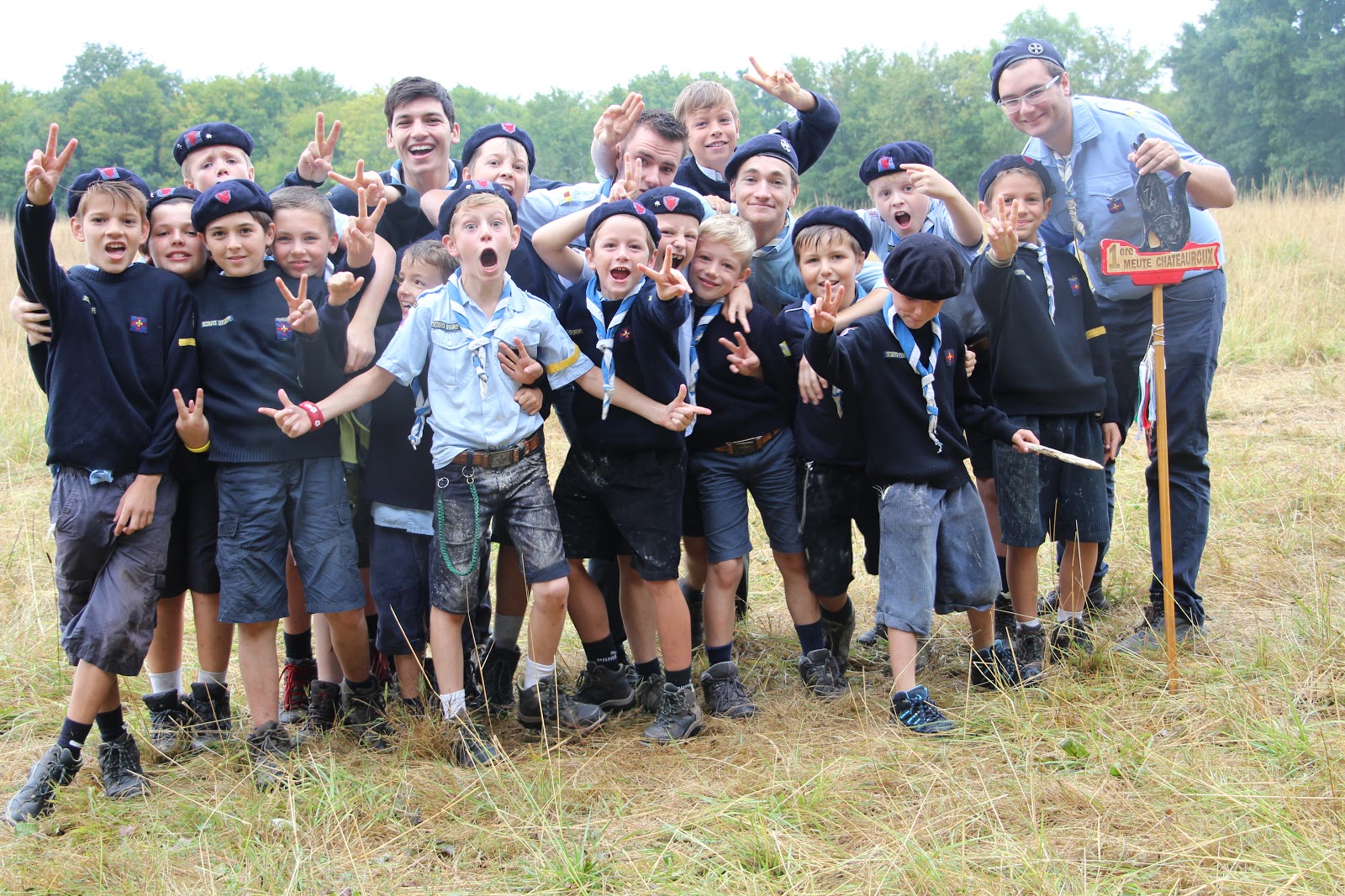 Scout d'Europe Meute 1ère châteauroux: 08/01/2015 - 09/01/2015