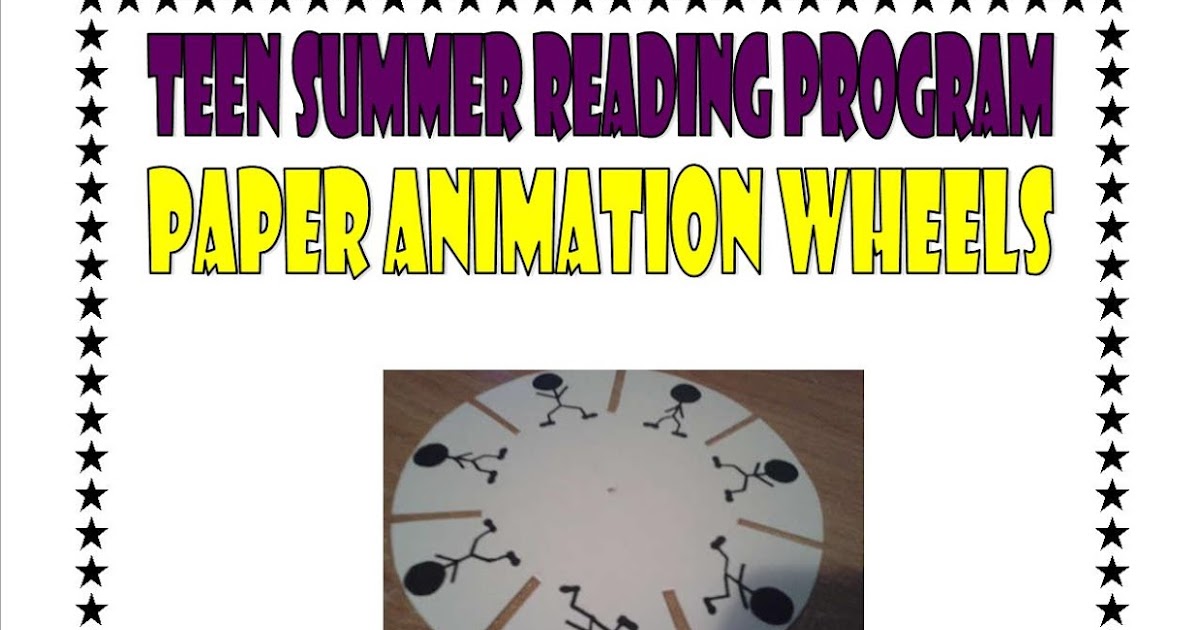 Teens Create: Paper Animation Wheels