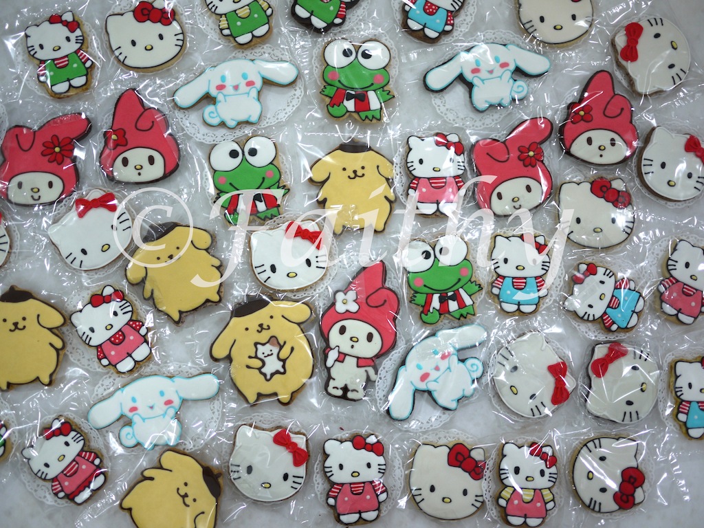 faithy bakes: Sanrio Characters cookies
