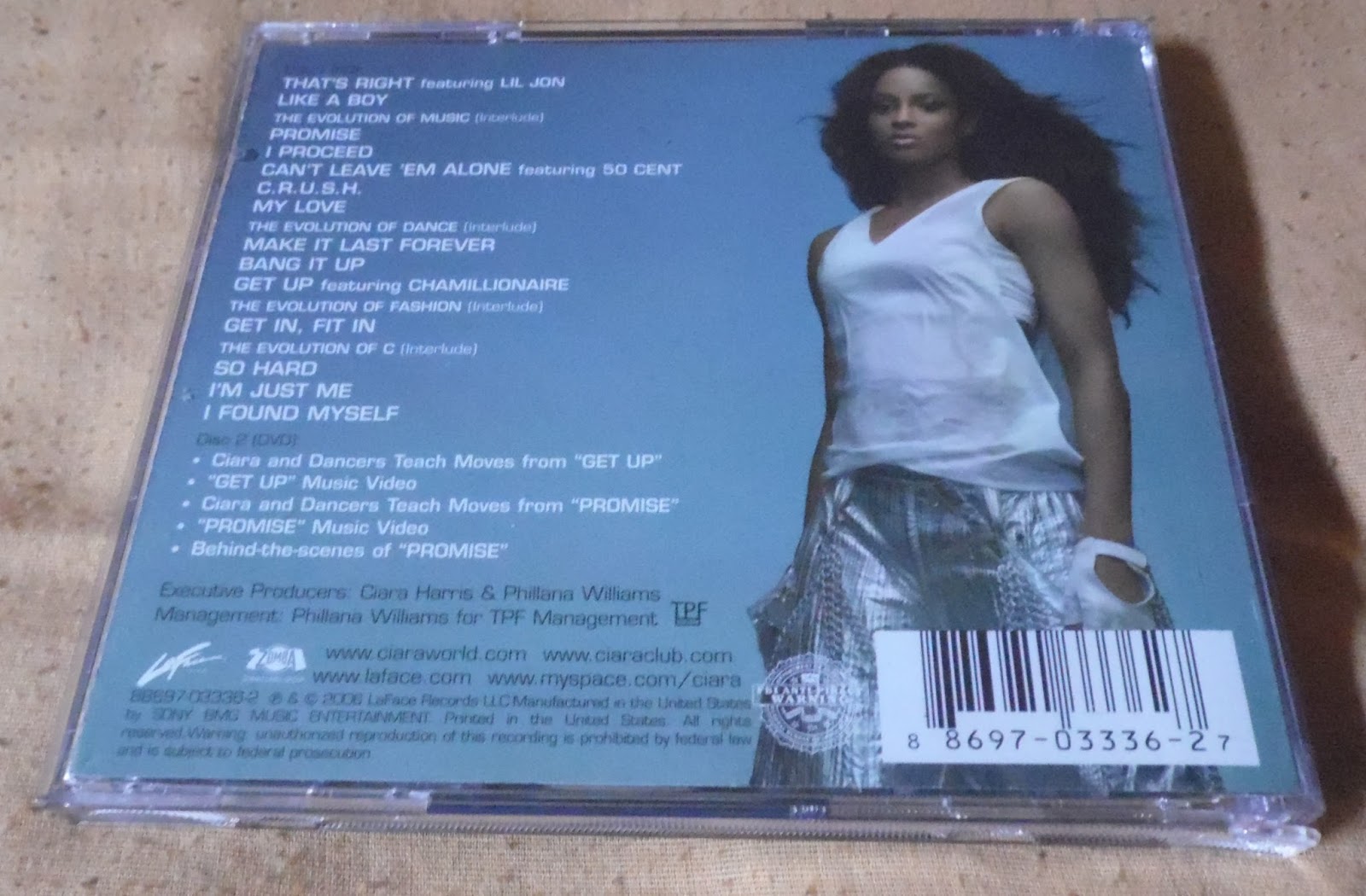 CD + DVD: Ciara - The Evolution (Deluxe Edition) [US] - My Collection
