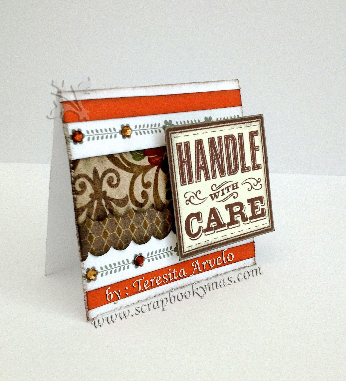 Handle with Care card.