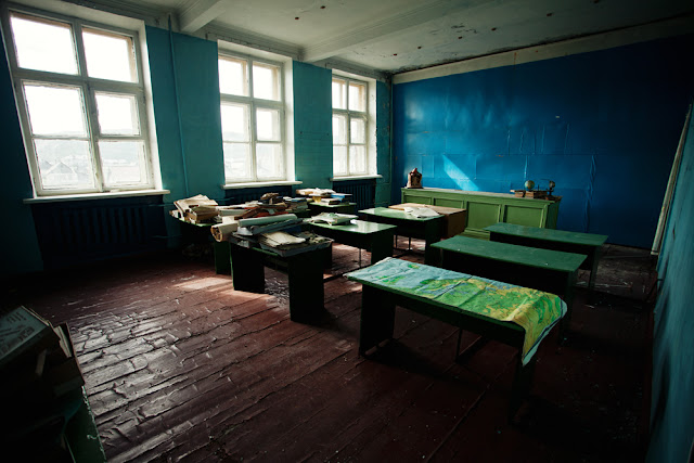 Deserted Places: An abandoned Russian school