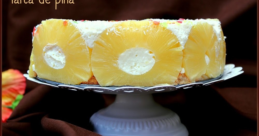ALIMENTA: TARTA FRÍA DE PIÑA Y YOGUR