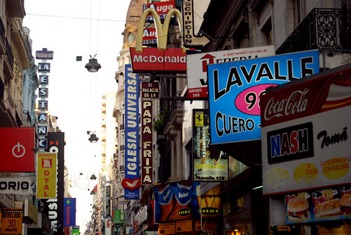 Tipos de contaminación : Contaminación visual