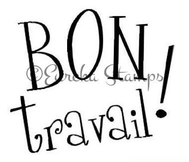 Muddy Paws & Inky Fingers: Bon Travail -- for Eureka Stamps