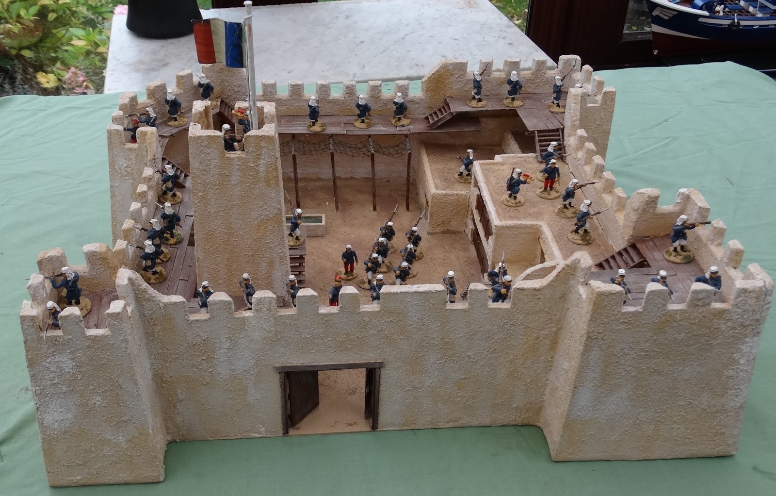 All things Jacklex: 28mm scratchbuilt Fort Zinderneuf