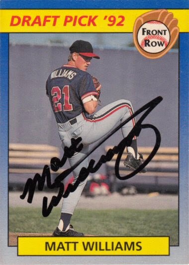 Daily Autograph: Matt Williams
