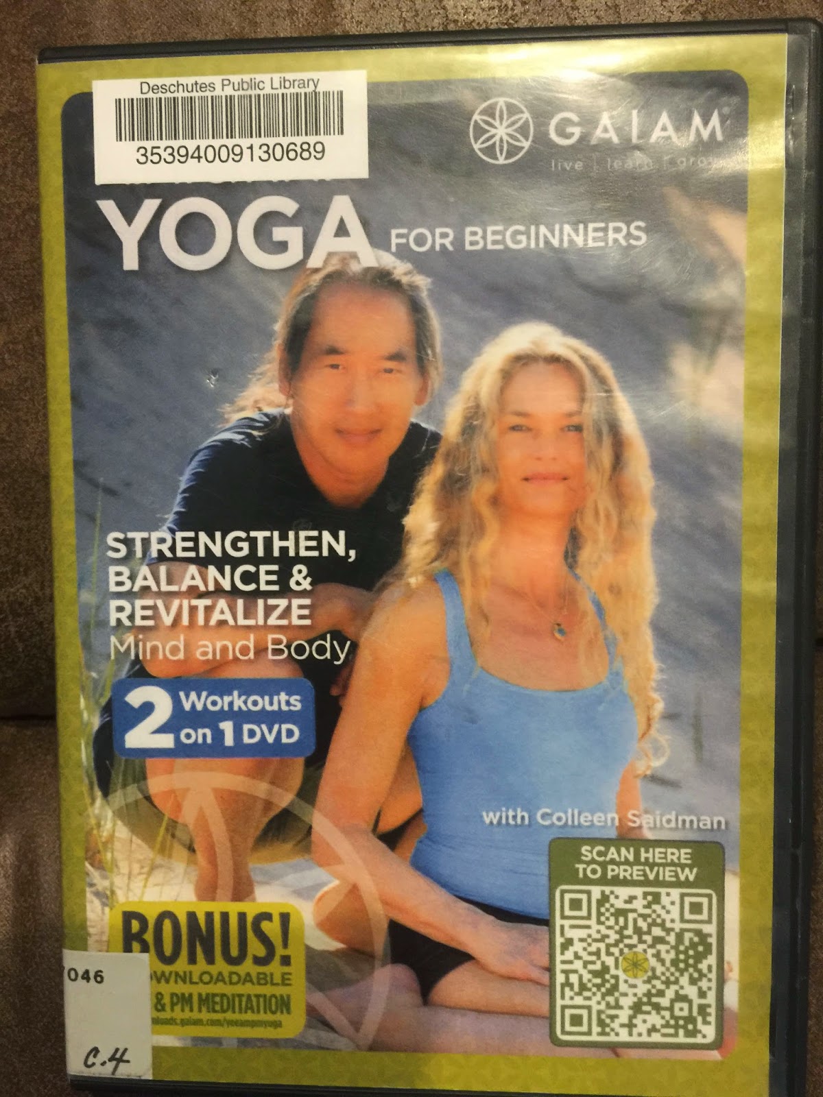 Trapped in a Fat Chick: Gaiam Rodney Yee's AM & PM Yoga for Beginners