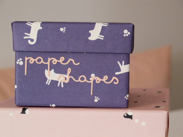 dobleufa: Cajas forradas - Recycled boxes