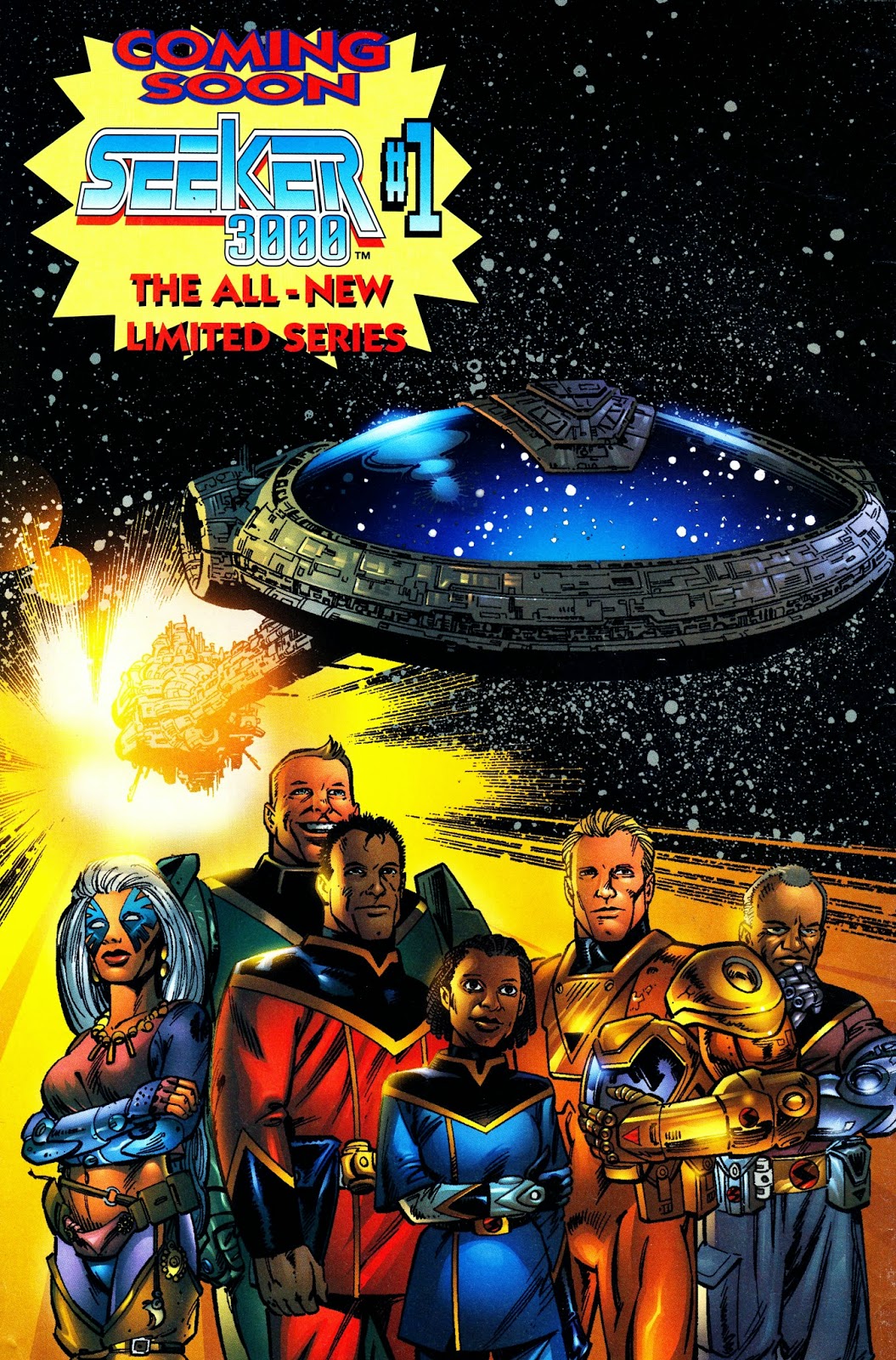 STARLOGGED - GEEK MEDIA AGAIN: 1998: SEEKER 3000 PREMIERE (Marvel US)