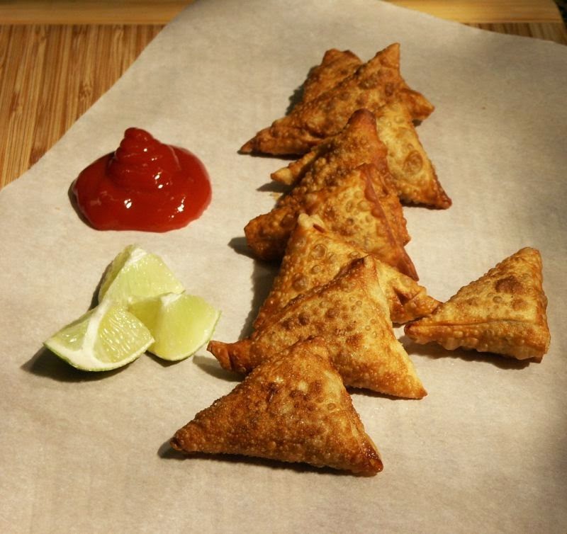 Moveable Feasts: Lentil Stuffed Samosas