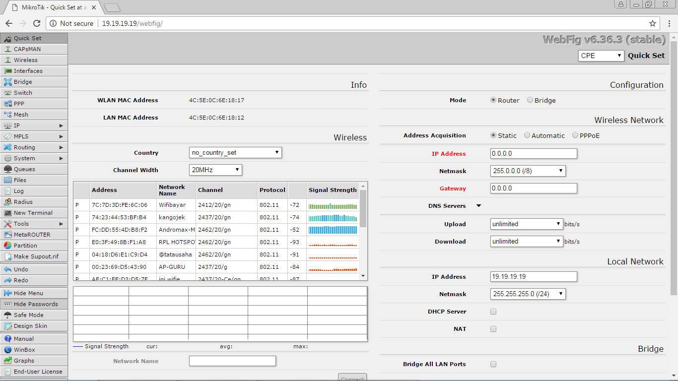 Cara Akses Router mikrotik melalui Webfig - Let's Read