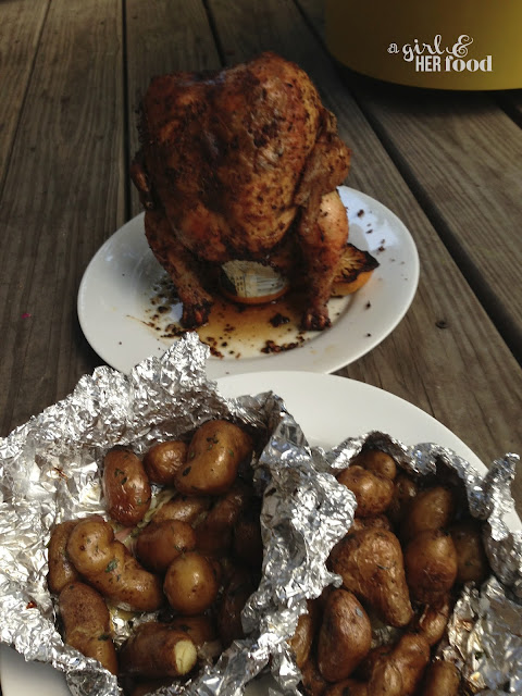 A Girl & Her Food: Grilled Potato Pockets