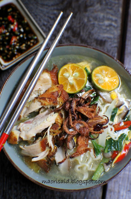 Mori's Kitchen: Cepat di masak sedap di makan bersama maggi mee sup...