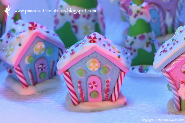 Pixie Dust Miniatures: Gingerbread Candy Village