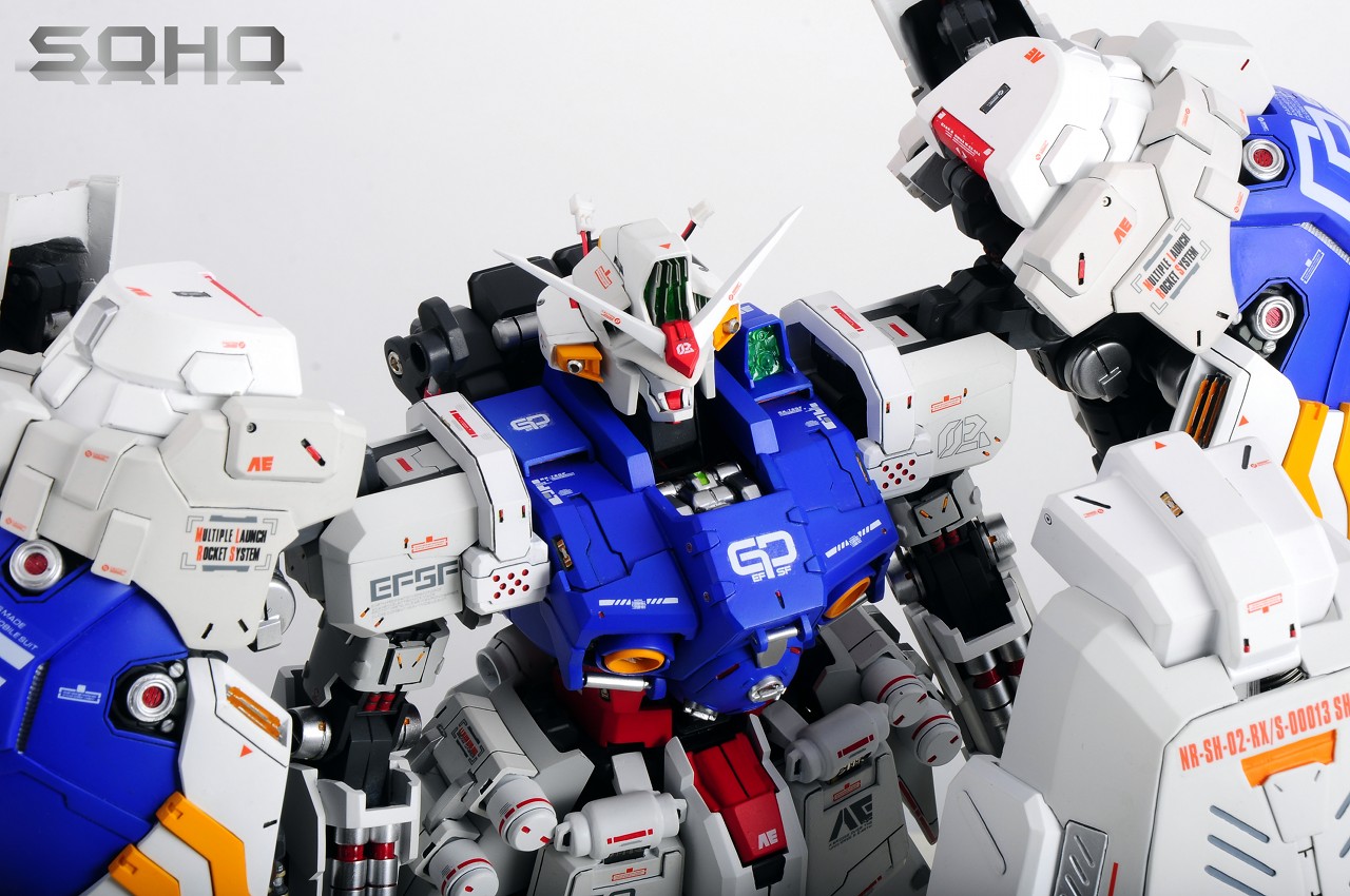 GUNDAM GUY: G-System 1/60 GP02 Gundam Physalis - Painted Build