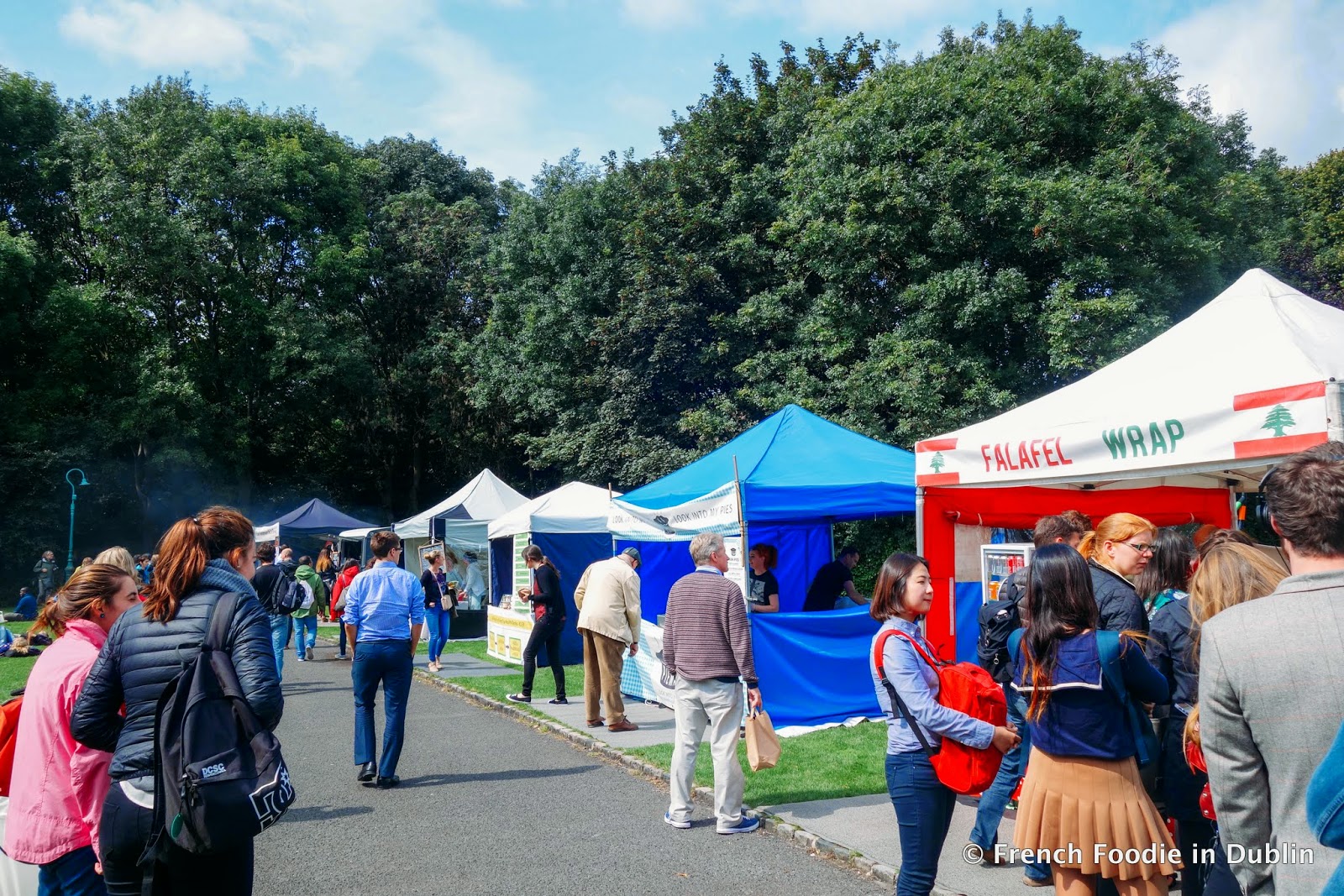 Merrion Square Lunchtime Market and Le Petit Camion | French Foodie in ...