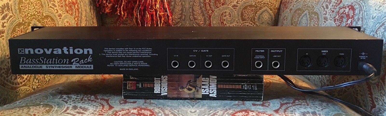 MATRIXSYNTH: ORIGINAL NOVATION BASS STATION RACK - ANALOG SYNTH