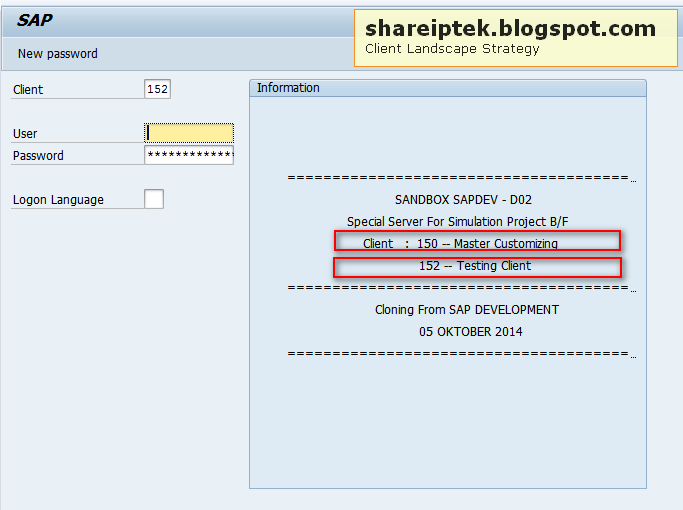 Berbagi Informasi: SAP Client Landscape Strategy