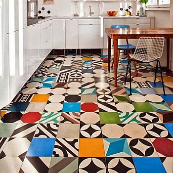Living Art with Style | Dubai Blog: 10 Colorful Interior Floor Designs
