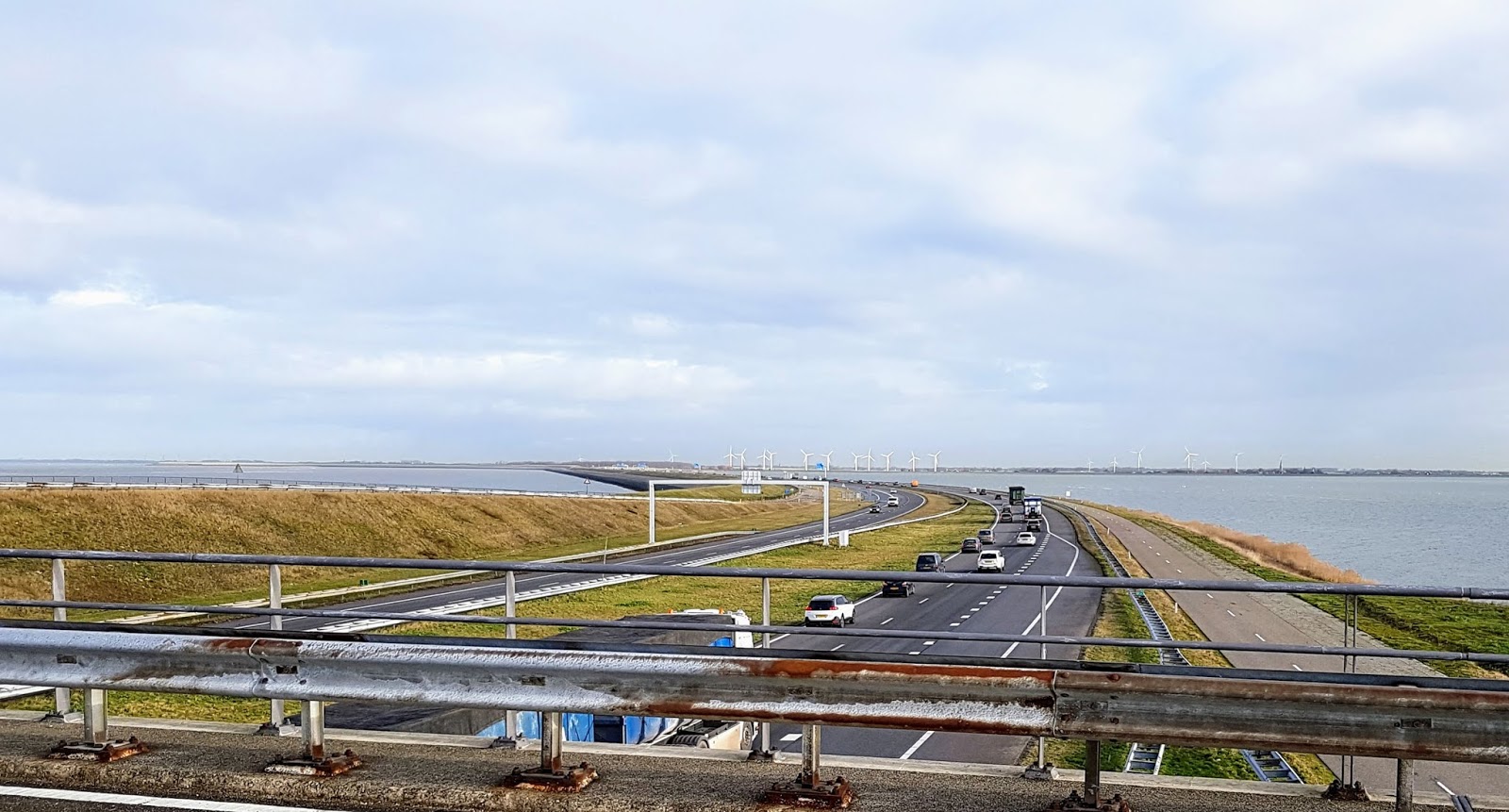 Makkum - Breezanddijk op de Afsluitdijk 20.5 km