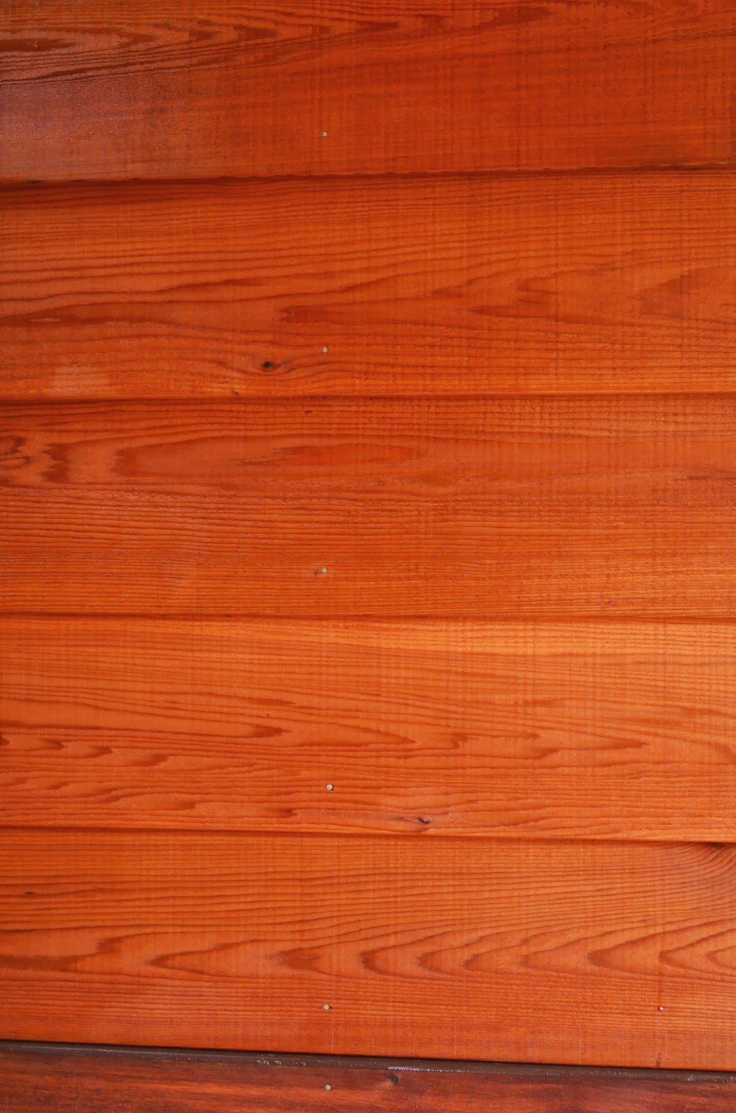 Cedar Siding Stain Technique