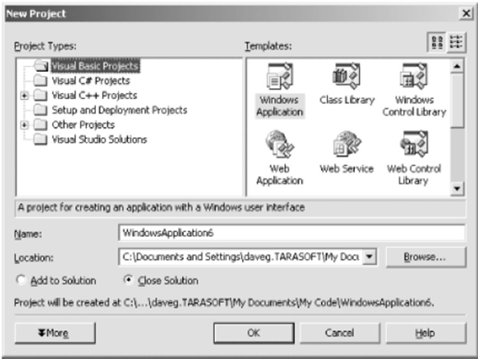 Visual Basic.NET: Developing Desktop Applications