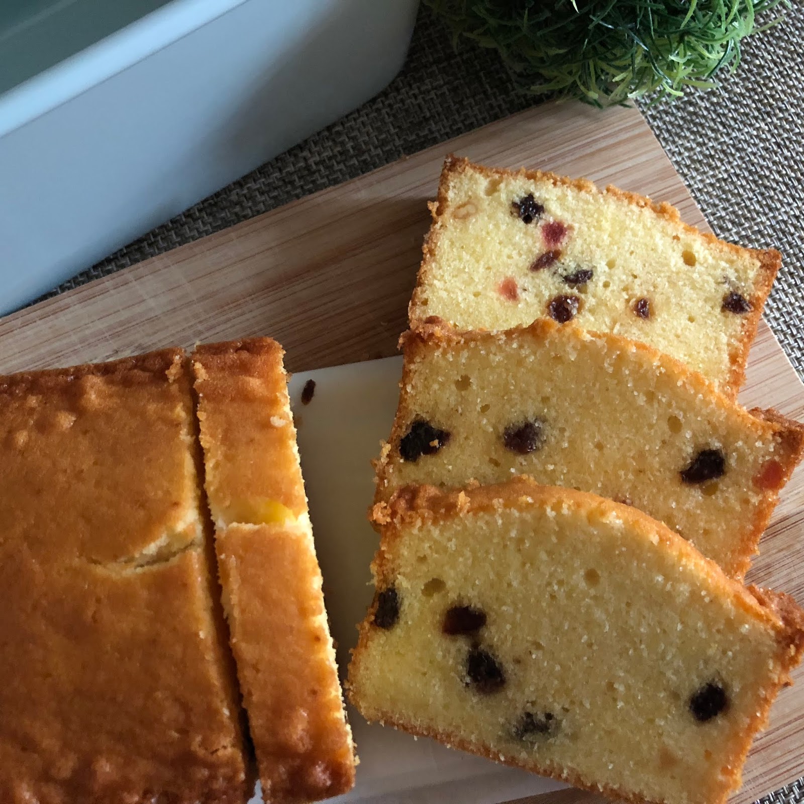 My Mind Patch: Mixed Fruit Butter Cake (2-egg recipe)