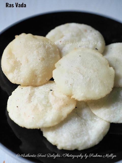 Authentic Food Delights: Rice Puri /Ras vade