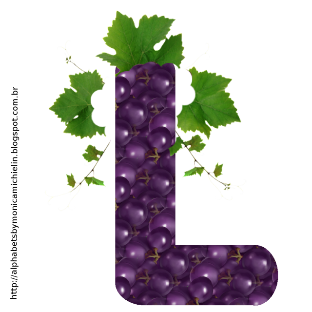 M. Michielin Alphabets: GRAPE FRUIT ALPHABET, UVA ALFABETO E BENEFICIOS ...