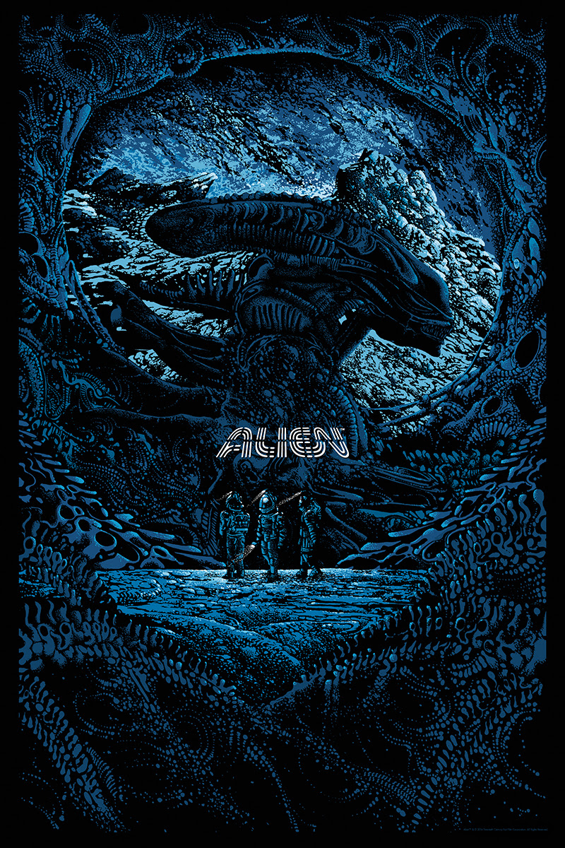INSIDE THE ROCK POSTER FRAME BLOG: Mondo Alien Day Poster Releases From ...