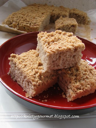 Herman Streusel Coffee Cake 赫爾曼脆皮奶酥茶点