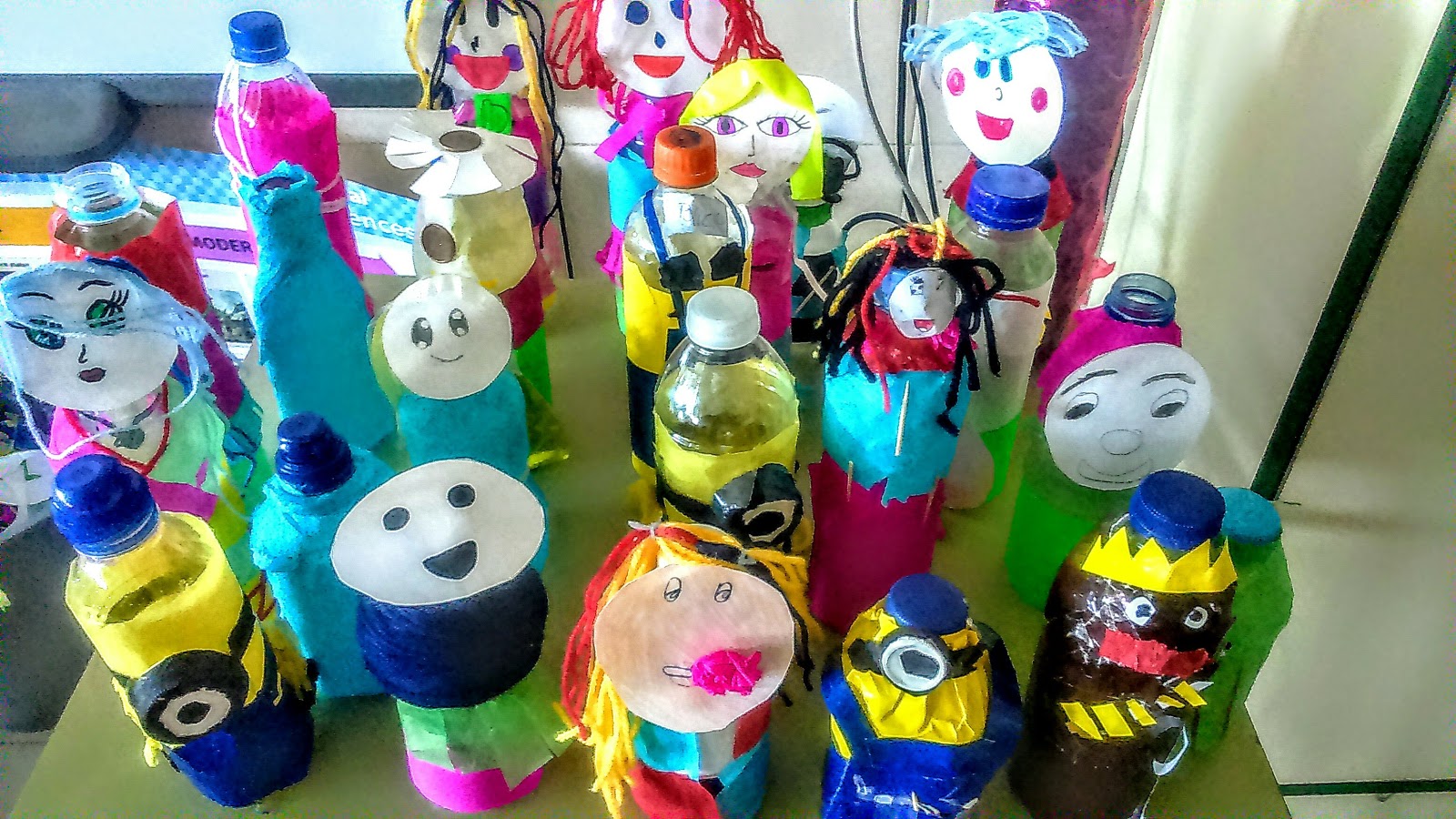 Made in England: Toys made from recycled materials by 4A snd 4B