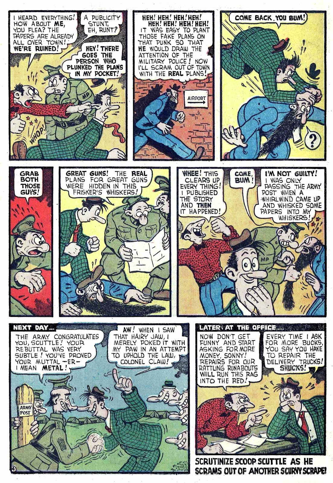 Screwball Comics: Scoop Scuttle & Rarities by Basil Wolverton