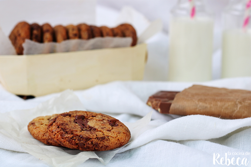La cocina de Rebeca: Cookies de chocolate (galletas al estilo americano)