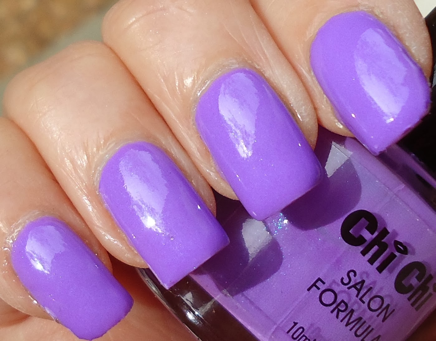 Making up 4 my age: Chi Chi salon formula nail polish: Capital H.I.M.