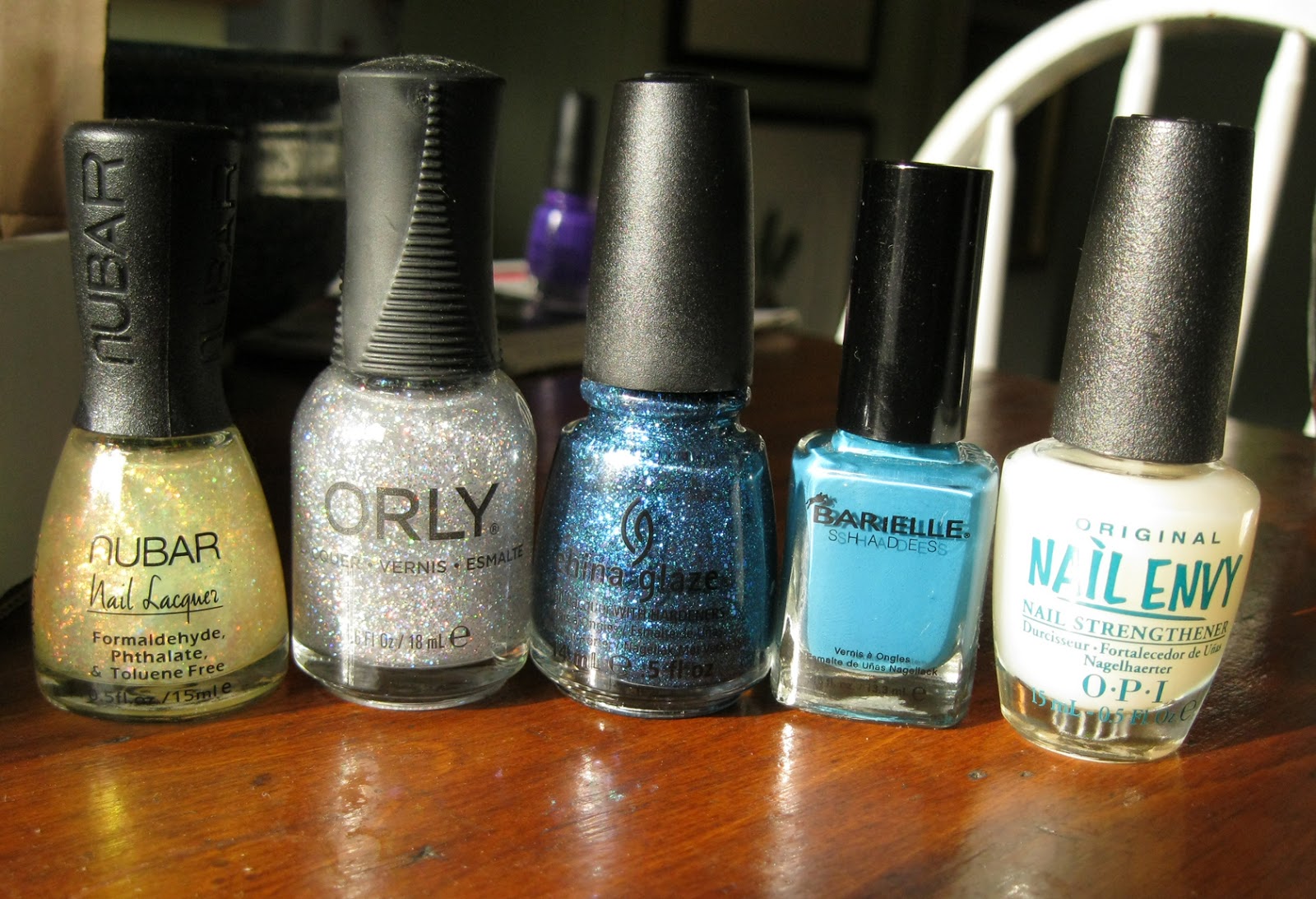 Lacquer Slacker Liz: Evolution of a Blue Bling Manicure