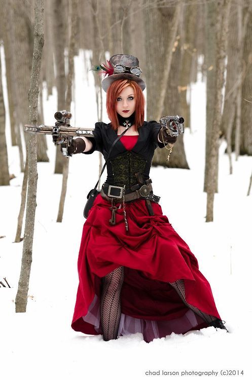 Steampunk Vampire Hunter Costume