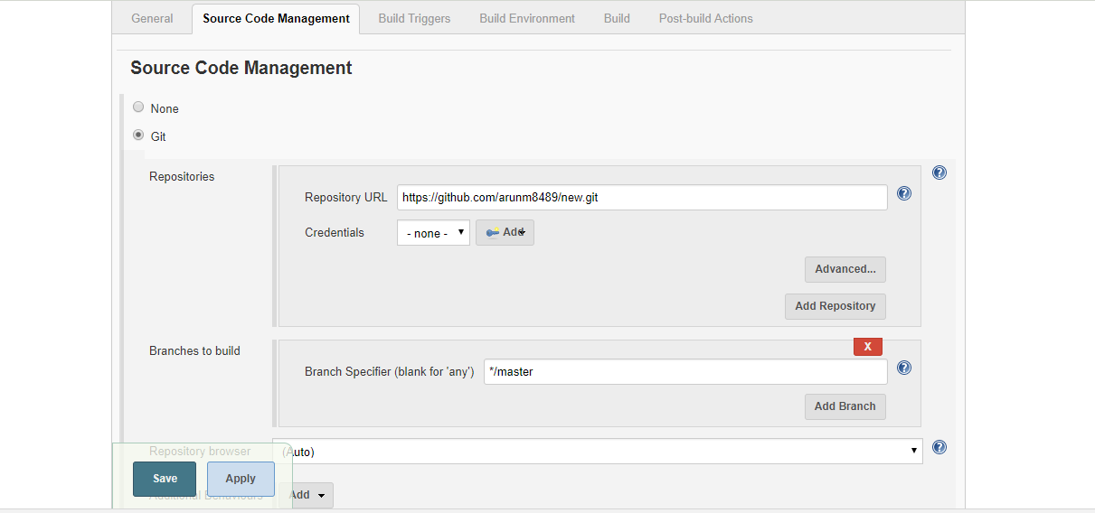 CONTINUOUS INTEGRATION WITH GIT AND JENKINS USING GIT WEBHOOK