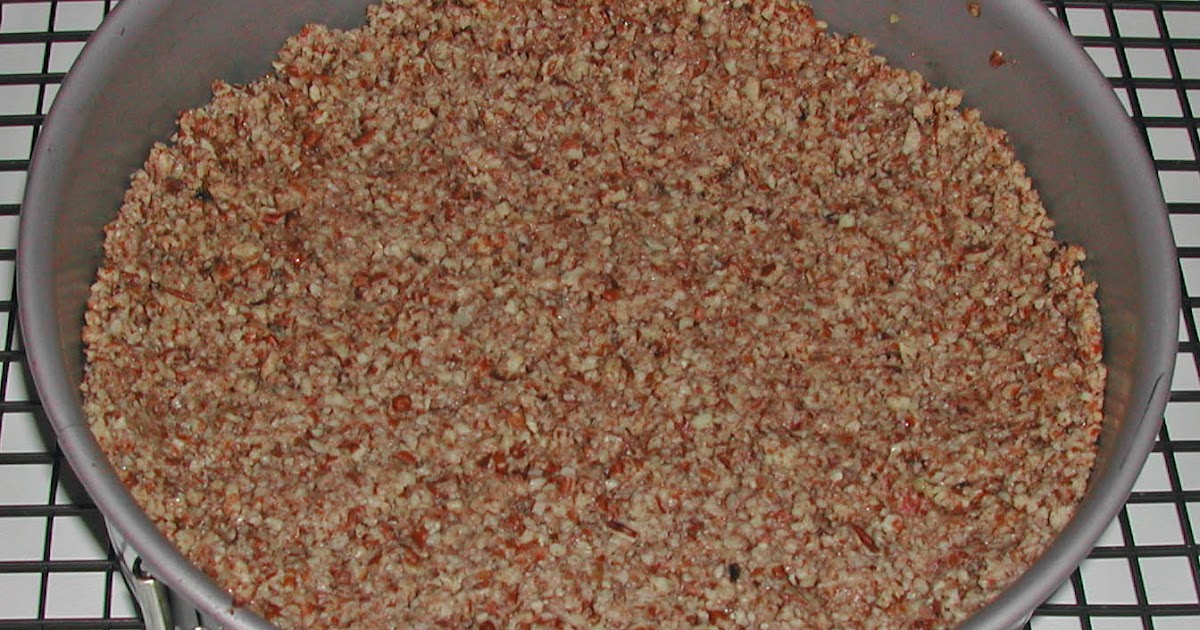 The Iowa Housewife: Nut Crust (Gluten Free)