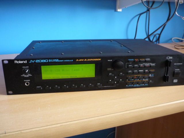 MATRIXSYNTH: Roland JV2080 with 6 x Expansion Modules fitted