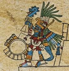 Dioses Aztecas: Huitzilopochtli : Dios de la Guerra.