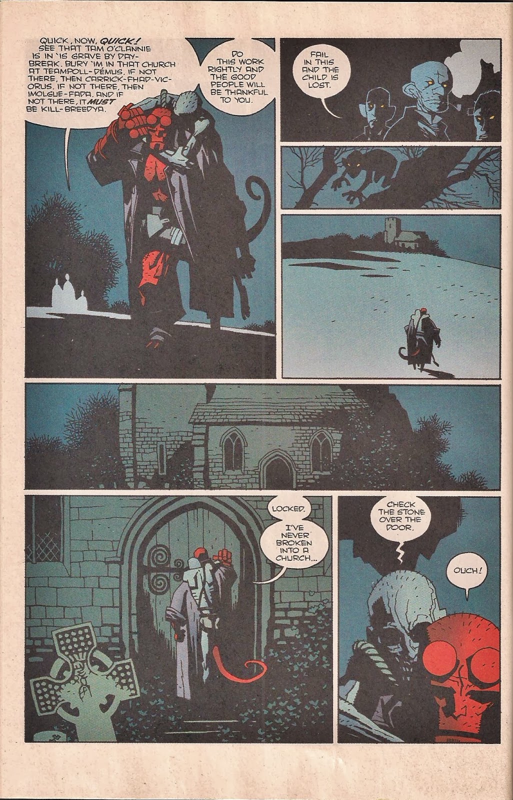 The Cryptic Corridor: Hellboy - "The Corpse" by Mike Mignola