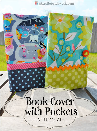 from Pixels to Patchwork: Let's Get Acquainted + Book Cover Tutorial