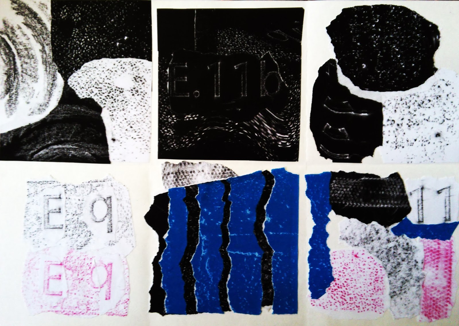 Art & Design Blog: Week Three: Graphite Rubbing & Wax-Resist Experiments